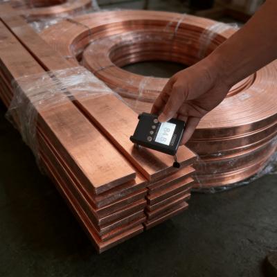 China Industrial Copper Bonded Flat Steel for Substation Grounding Networks for sale