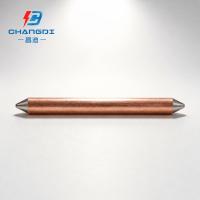China 5/8 Inch Copper Bonded Ground Electrode for Utility Projects for sale