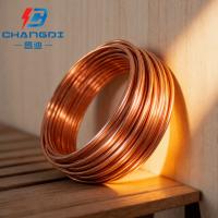 China Copperweld Round Wire Diameter 16mm for Power Earthing for sale