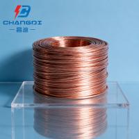 China Copperweld Round Wire Diameter 16mm for Power Earthing for sale