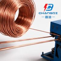 China Copperweld Round Wire Diameter 16mm for Power Earthing for sale