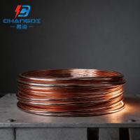 China Electrical Earthing Round Wire with Copper Clad Steel Core for sale