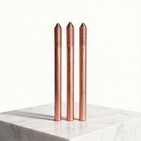 China Copper Bonded Earth Connection Electrode with Molecular Bond for sale
