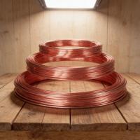 China Copper Bonded Round Cable Conductor for Electrical Earthing for sale
