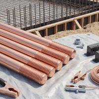China Copper Bonded Grounding System Rod with Enhanced Mechanical Strength for sale