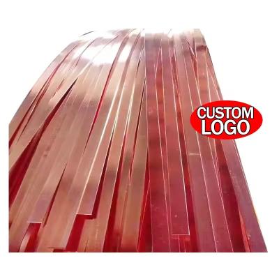China Copper Clad Steel Flat Conductor for Wind Power Grounding Systems for sale