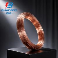 China 12mm Copper Bonded Round Conductor with Uniform Copper Coverage for sale