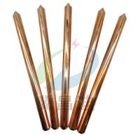 China Copper Clad Steel Grounding Electrode for Electrical Earthing Projects for sale