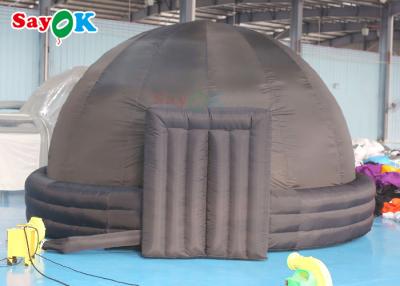 China Projektions-Effekt-Zelt der 5m Durchmesser-aufblasbares Planetariums-Hauben-HD Inflable zu verkaufen