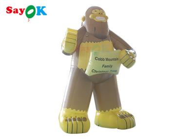 China Aangepaste Grootte Reuze Opblaasbaar Gorilla For Commercial Advertising for sale