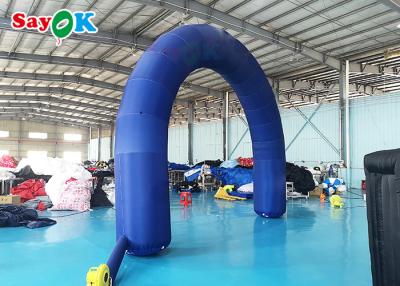 China Blue Inflatable Arch Waterproof For Adversting Events Grand Opening for sale