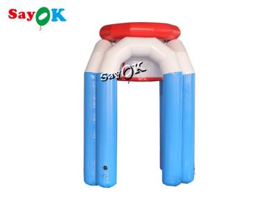 China Kommerzielle Luftdichte aufblasbare Sportspiele Basketball Hoop Shooting Karnevalspiel for sale