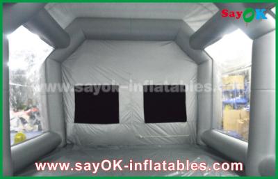 China Inflatable Car Tent Waterproof Inflatable Air Tent / PVC Inflatable Spray Booth For Car Paint Spraying for sale
