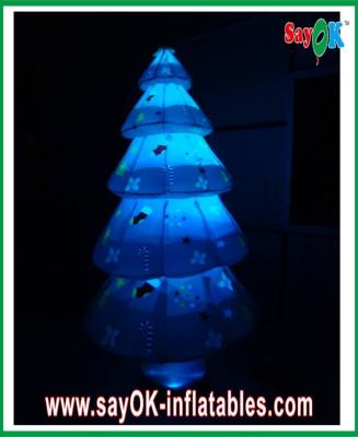 China 210D Inflatable Christmas Decoration / Inflatable Christmas Tree for sale