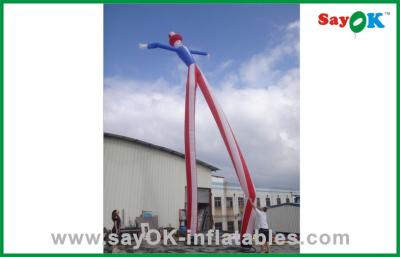 China Arm-Umsichschlagen-Rohr-Mann des Luftröhren-Tänzer-9M Wacky Waving Inflatable, kleiner Luft-Tänzer zu verkaufen