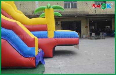 China Childrens Inflatable Slide 5 X 8 Giant Outdoor Commercial Inflatable Bouncer Slide Double Slide for sale