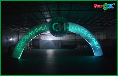 China Inflatable Halloween Archway PVC Led Inflatable Archways Inflatable Entrance Arch Customized for sale
