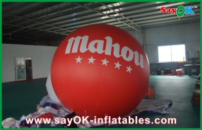 China Partei-Helium-Ballon 0.2mm PVCs fördernder beleuchtender im Freien, der aufblasbare Ballone annonciert zu verkaufen