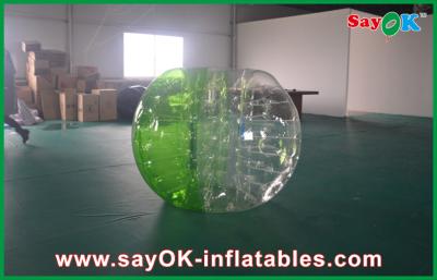 China Inflatable Backyard Games Adults 1.5m Clear Bubble Ball Soccer TPU Eco - Friendly For Rental for sale