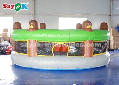 China Aufblasbare Rasen-Spiel-lustige aufblasbare Sportspiele/aufblasbare menschliche Mole des Schlag-A mit Luft-Gebläse for sale
