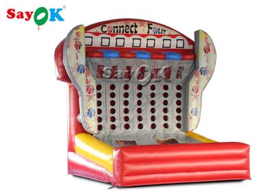 China Aufblasbare Yard-Spiele feuern Beweis-Ziel-Schießen-aufblasbaren Sportspiel-Basketballkorb ab for sale