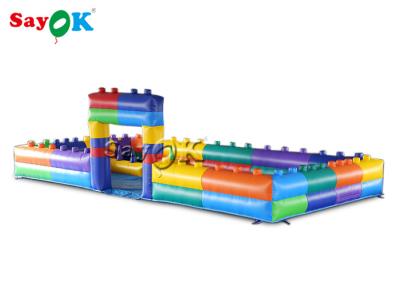 China Kinderaufblasbarer Spiel-großer Spielplatz-wasserdichter aufblasbarer Autoskooter-Zaun for sale