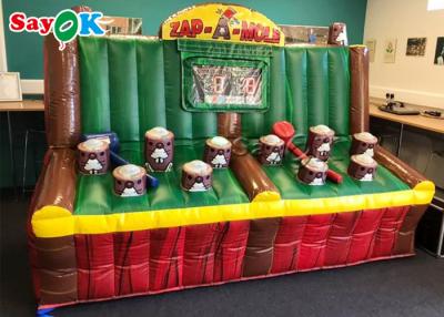 China Aufblasbare Spiele im Freien PVC aufblasbare aufblasbare Zap ein Mole-Spiel mit IPS-System for sale
