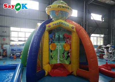 China Inflatable Ball Game Giant Inflatable Sports Games Funny Commercial Inflatable Basketball Shooting Game for sale