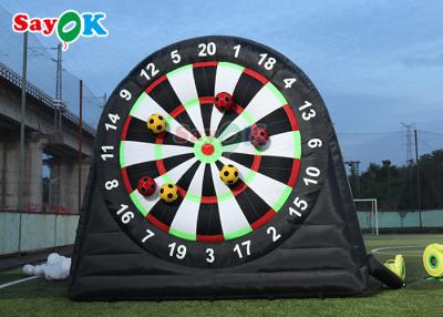 China 3 m aufblasbare Dartscheibe, Fußball-Zielscheibe, Fußball-Schießen, Kick-Darts, aufblasbares Fußball-Schießziel for sale