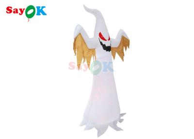 China Customized Outdoor Halloween Decoration Party Halloween LED Light Inflatable Ghost for sale