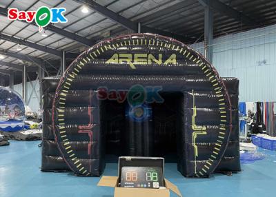 China Komisch aufblasbare IPS Sport Spiele aufblasbare Interaktive Zentrum Licht Kampf Mit Play System Arena Zelt for sale