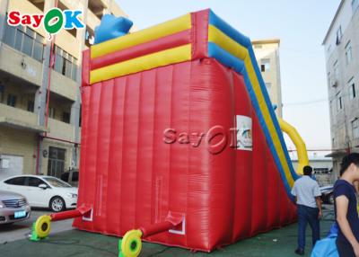China Inflatable Bounce House With Slide Large Inflatable Slide Backyard Kids Commercial Playground Inflatable Water Slide for sale