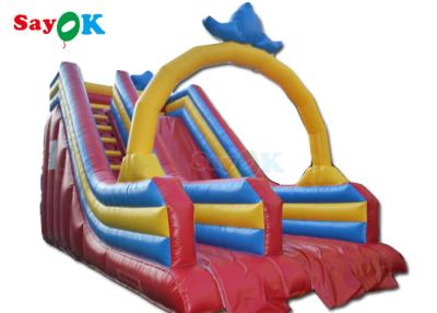 Cina Slide gonfiabile a secco impermeabile Commerciale Slide gonfiabile per bambini Giochi di scivoli gonfiabili in vendita