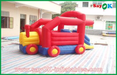 China Inflatable Indoor Bounce House CE/UL Certificated Inflatable Bounce With Inflatable Slide PVC Tarpaulin for sale