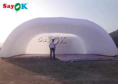 Cina Tenda gonfiabile personalizzata 12x6x5mH White Dome Tenda gonfiabile per eventi di festa in vendita