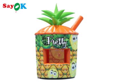 China Aufblasbares Rasentelt PVC Ananas-Kiosk Portable Aufblasbare Booth mit Business-Blower for sale