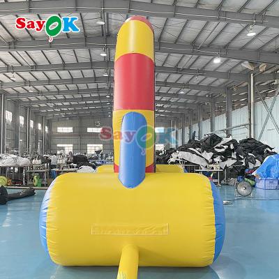 China Double-Sided Game 13ft Inflatable Soccer Dart Board Inflatable Football Darts Kick Goal Game For Outdoor Sports Game for sale