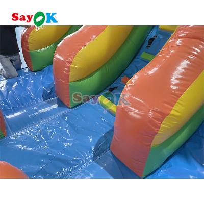 China Commercial Grade Water Slide Inflatables Double Slide for sale