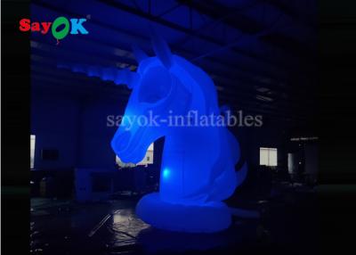 China 210D LED Inflatable Unicorn for sale