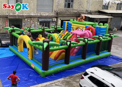 China Waterproof Inflatable Playground Naughty Fort Castle Slide for sale