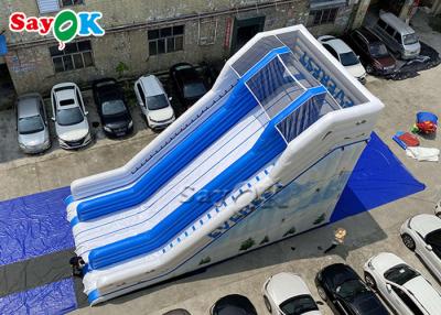 China Commercial Winter Inflatable Bouncer Slide For Water Parks for sale