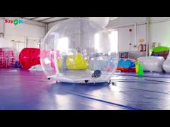 Transparante Opblaasbare Tent 3x3m Tent van de Hotel Pop omhoog Opblaasbare Duidelijke Bel Transparant voor Gebeurtenissen