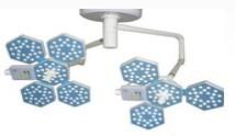 China ceiling mounted medical LED Operation Light  5+4  petal type operating LED shadowless light  hospital LED operation lamp medical LED shadowless light for operation room surgical LED operation light for sale