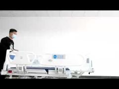 Intensive Semi Fowler Electric Hospital Bed Medical Care Bed Chair Cot ICU