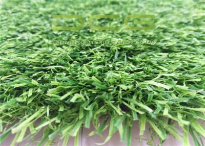 China Die grüne künstliche Gras-Landschaftsgestaltung/35mm häufen weichen DFG Rasen Fälschung der Höhe an zu verkaufen