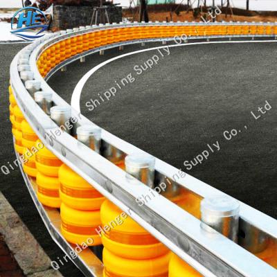 China Wave Steel W Beam Crash Barrier Traffic Guard Rails Zoutnevelbestendig Te koop
