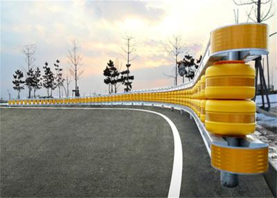 Cina Autostrada di sicurezza della sicurezza del traffico EVA Roller Safe Rolling Type Crash Barrier in vendita