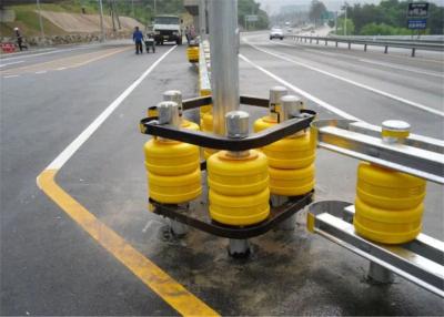 China Hoge energie-absorptie en lage reactie kracht Highway Roller Barrier Te koop