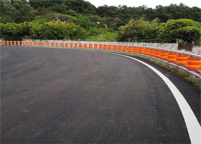 China Highway Roller Barrier Anti-corrosion Single Barrel Material EVA / PU / Polyurethane for sale