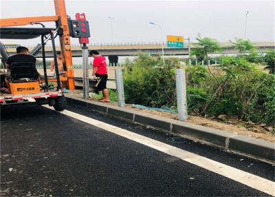 China Highway Roller Barrier Anti-corrosion Single Barrel Material EVA / PU / Polyurethane for sale